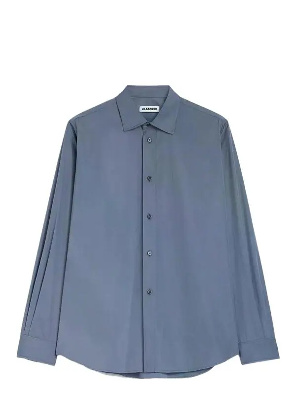 JIL SANDER Button Long-sleeve Shirt - Blue
