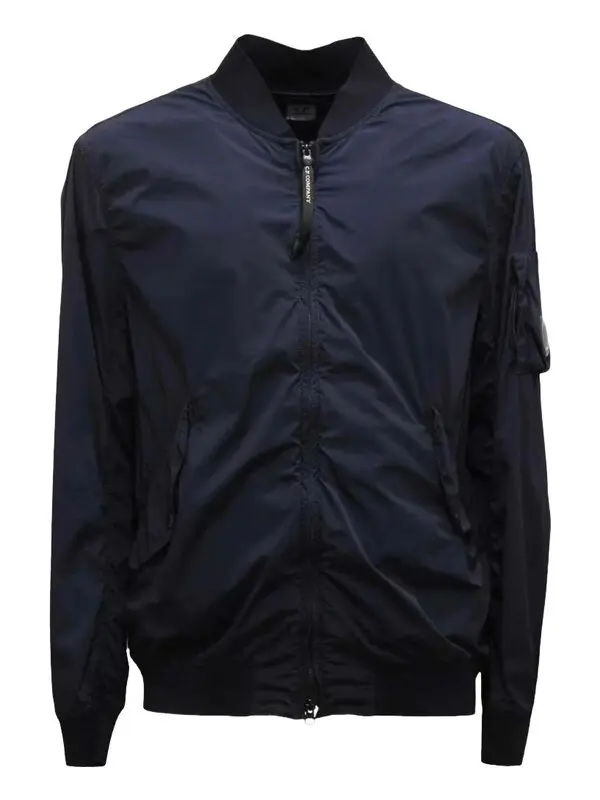 C.P. COMPANY Nylon Blouson Jacket - Blue