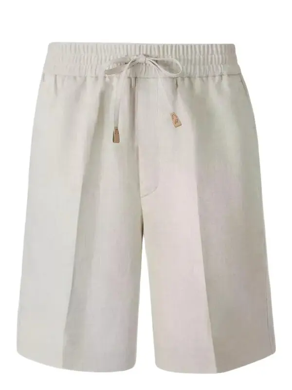 Brioni Drawstring Shorts - Neutrals