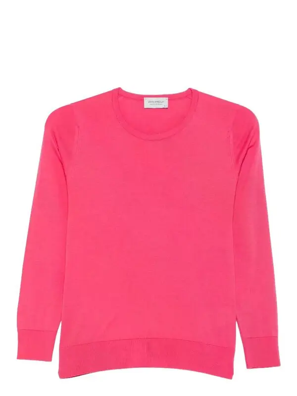 John Smedley Evonne Fine-knit Sweater - Pink