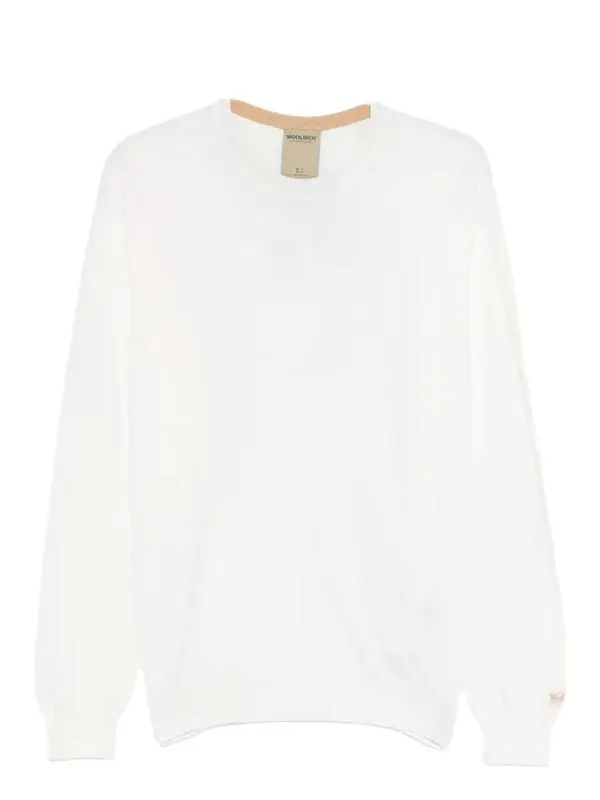 Woolrich Round-neck Sweater - White