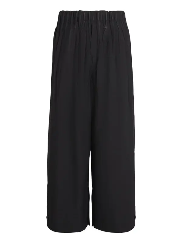 Issey Miyake Waft Wide-leg Trousers - Black