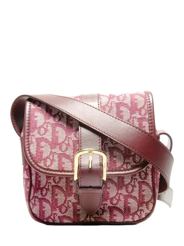 Dior 2013 Trotter Shoulder Bag - Red