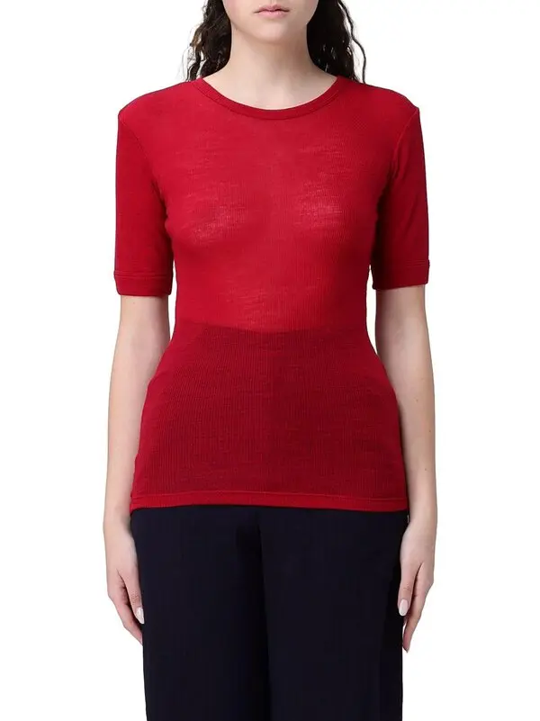 Versace Wool Jumper - Red