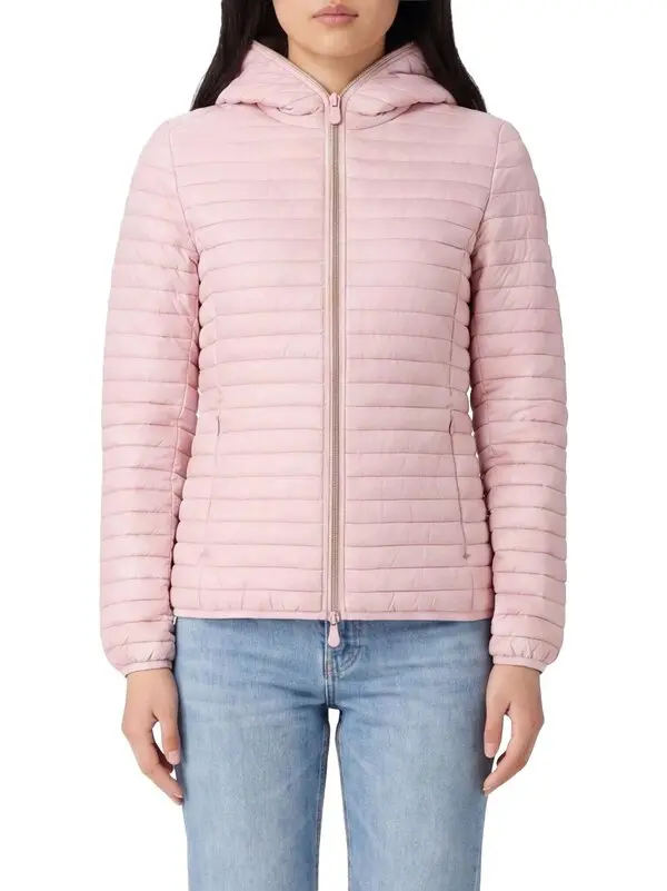 SAVE THE DUCK Quilted Jacket - Baby Pink