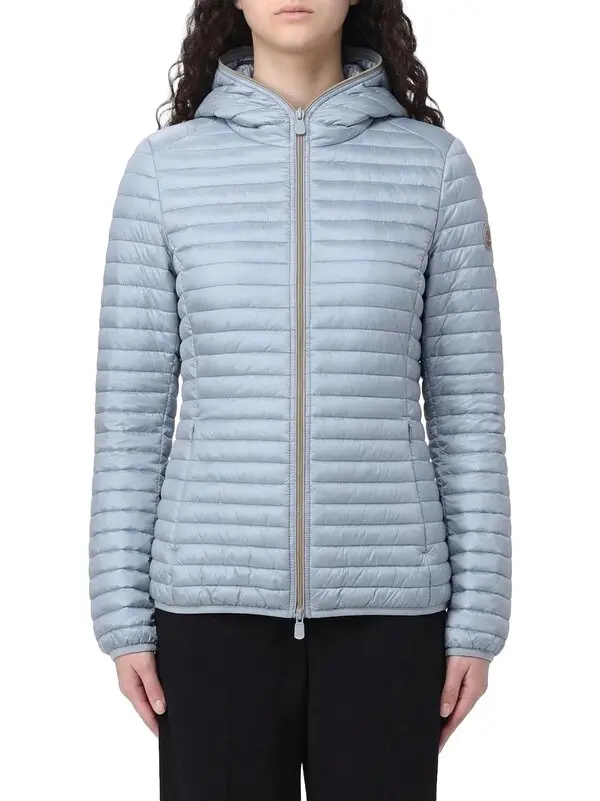 SAVE THE DUCK Quilted Jacket - Gnawed Blue
