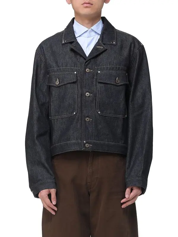LEMAIRE Denim Trucker Jacket - Black