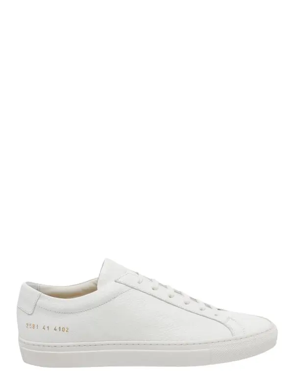 COMMON PROJECTS Leather Lace-up Sneakers - White