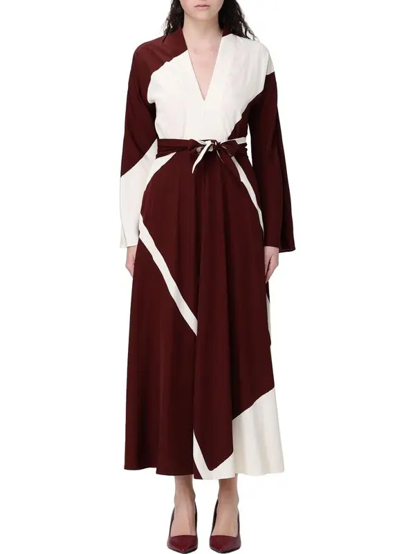 Alberta Ferretti Dress - Burgundy