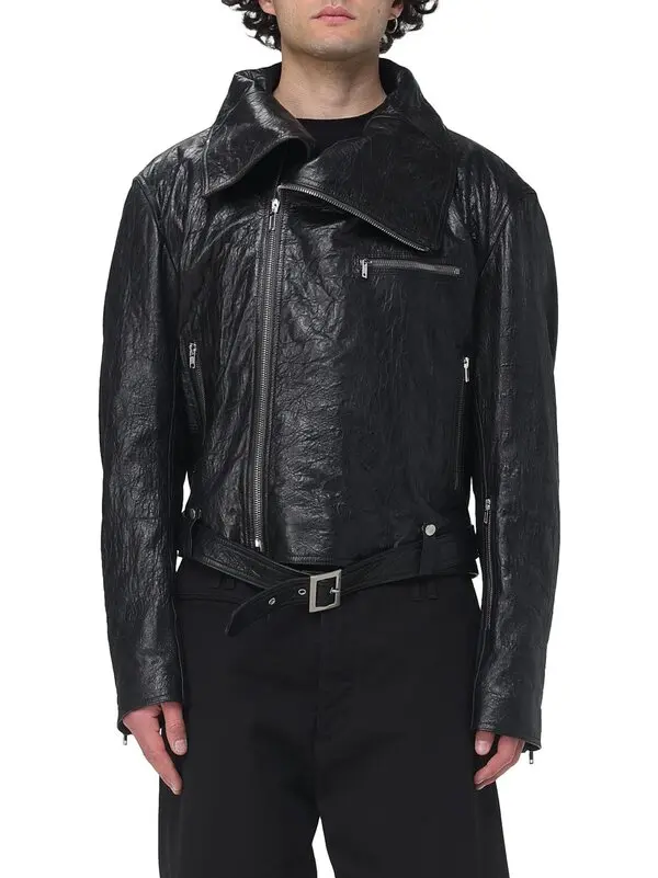 Rick Owens Belted Jacket - Black