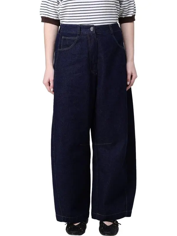 CORDERA Wide Leg Jeans - Blue