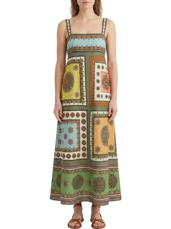 ALEMAIS Printed Dress - Multicolor