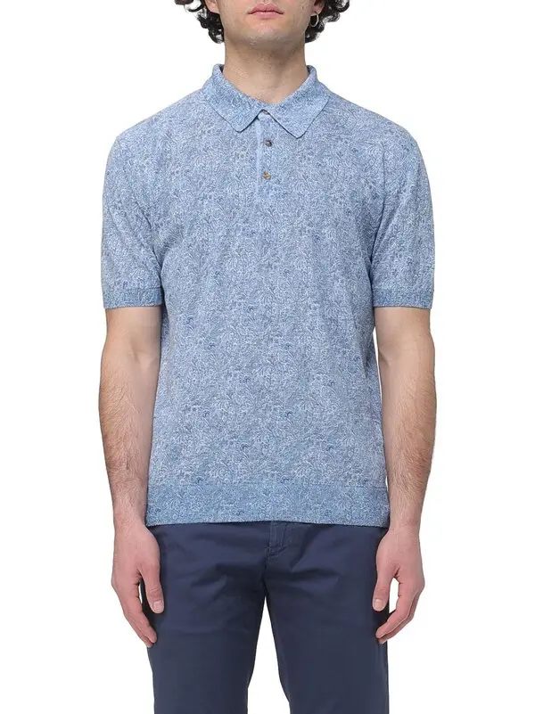 Etro Polo Shirt - Gnawed Blue
