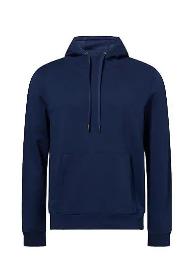 Derek Rose Cotton-modal Jersey Hoodie - Navy
