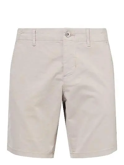 Paige Phillips Stretch-cotton Shorts - Fresh Oyster