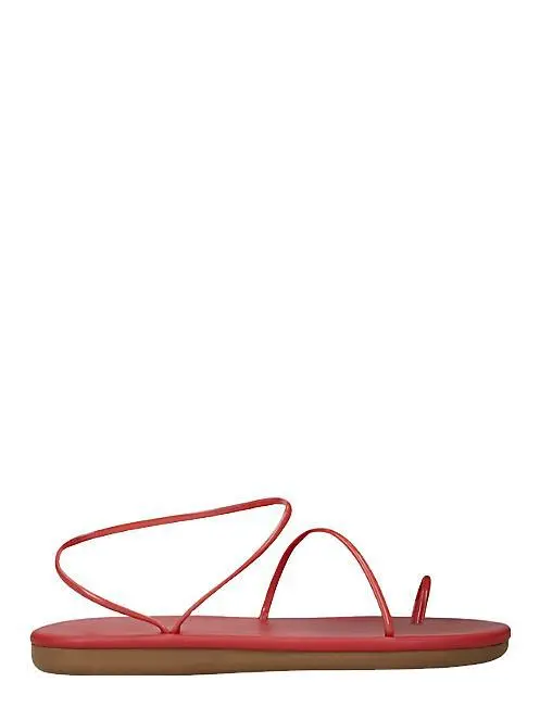 ANCIENT GREEK SANDALS Kansiz Faux-leather Sandals - Red