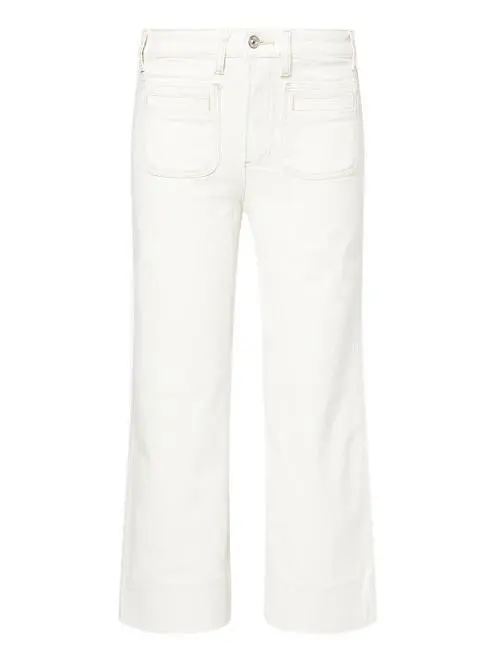 Paige Anessa Wide-leg Jeans - Toasted Ecru