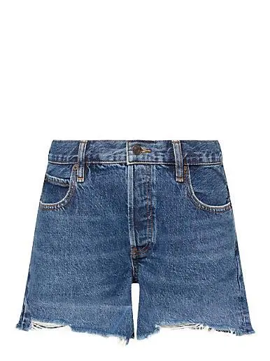 FRAME Mid-rise Denim Shorts - Goose