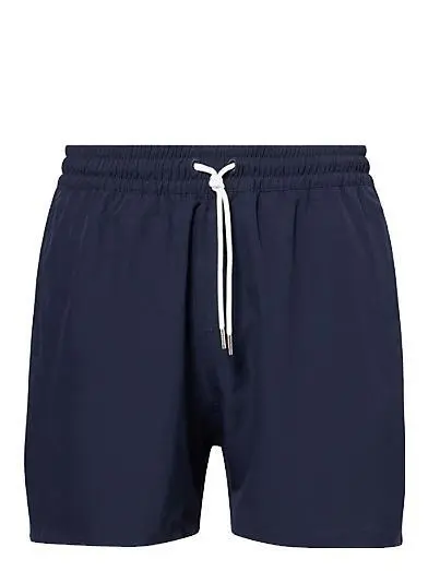 ARNE Essential Drawstring Swim Shorts - Navy
