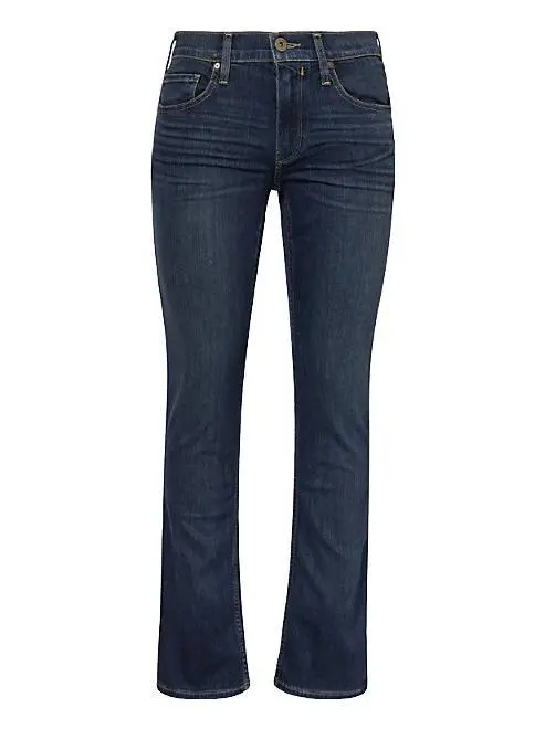 Paige Transcend Federal Slim Straight-leg Stretch-denim Jeans - Thorin