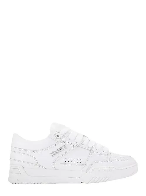 Kurt Geiger Hatton Leather Trainers - White