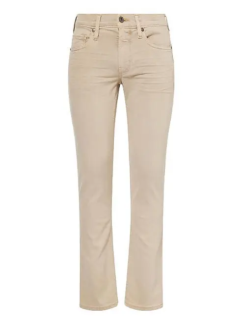 Paige Lennox Transcend Slim Straight-leg Jeans - Vintage Rosewood