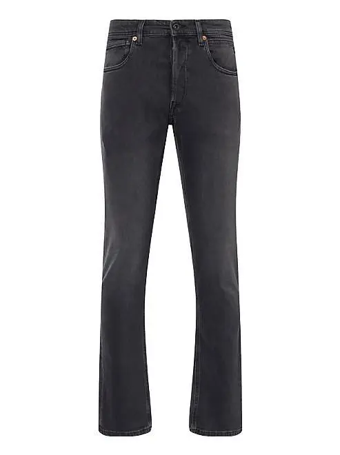 REPLAY Grover Straight-leg Denim Jeans - Dark Grey