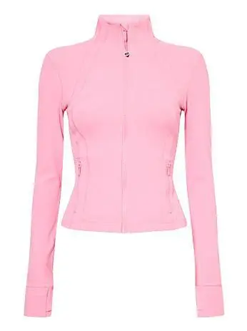 Lululemon Define Nulu Cropped Workout Jacket - Candy Cloud