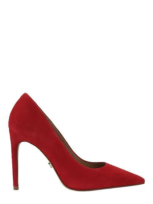 Carvela Eterno Suede Courts - Red