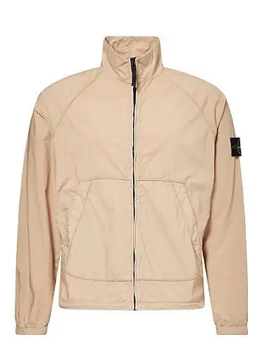 Stone Island Stretch-cotton Tela Track Jacket - Desert