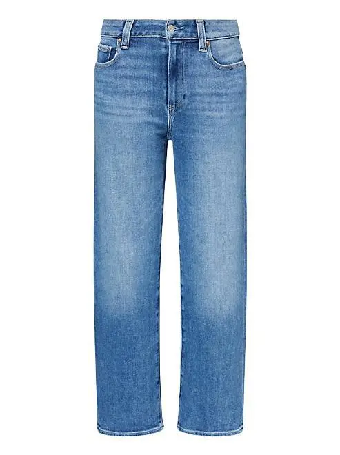 Paige Mason Ankle Straight-leg Denim Jeans - Monaco Mist