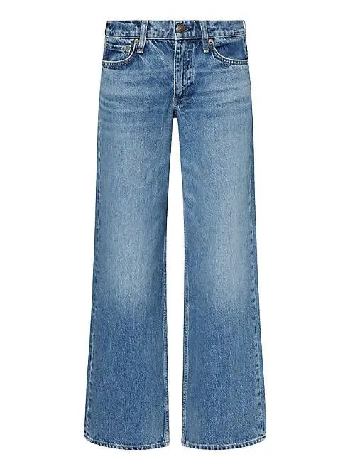 Rag & Bone Saige Straight-leg Denim Jeans - Echo
