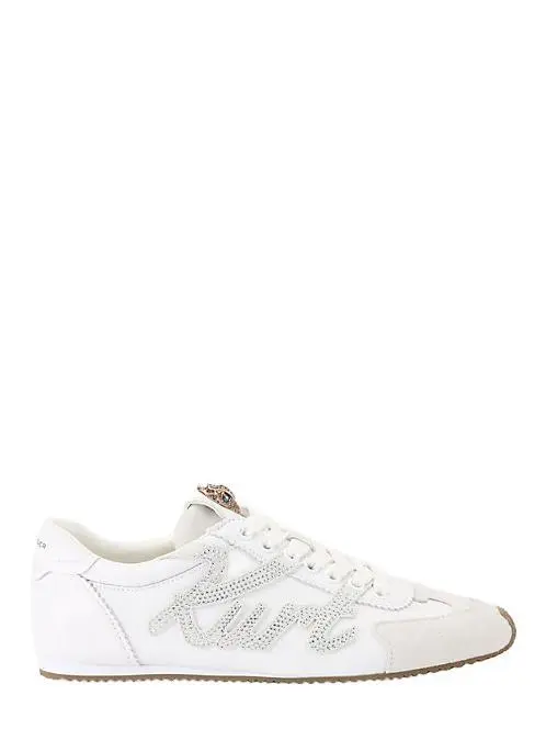 Kurt Geiger Kurt Islington Leather Trainers - White