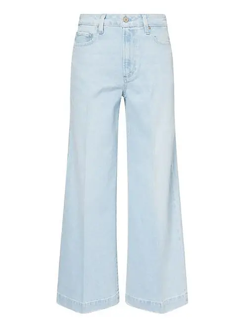 Paige Harper Ankle High-rise Denim Jeans - Fleur De Mer