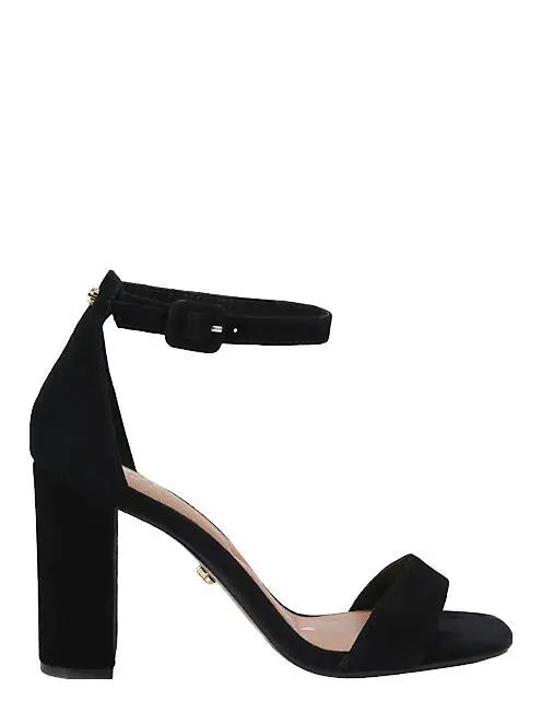 Carvela Regatta Suede Heeled Sandals - Black