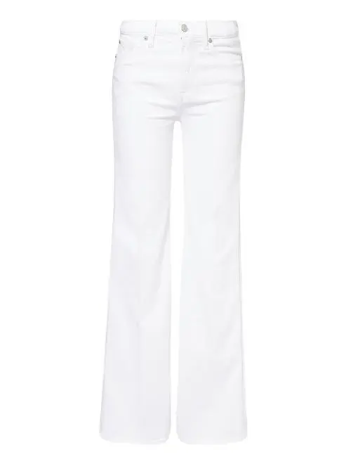 7 For All Mankind Modern Dojo Tailorless Stretch-denim Jeans - Soleil