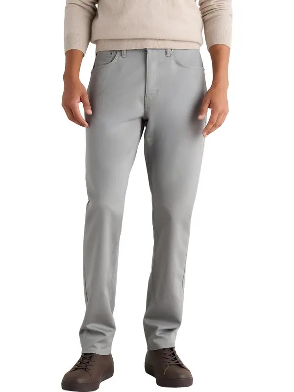 Quince Comfort Stretch Traveler 5-pocket Pants - Monument Grey