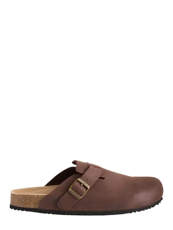 Quince Water Repellent Clog Mule - Espresso Brown Nubuck