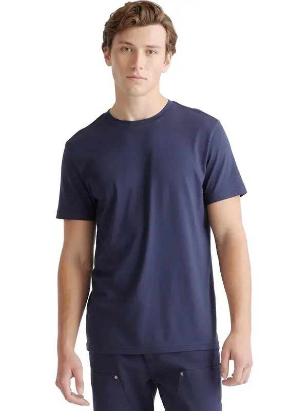 Quince Cotton Modal Crew Neck T-shirt - Deep Navy