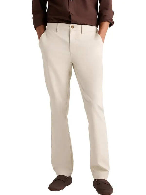 Quince Stretch Chino Pants Slim - Stone