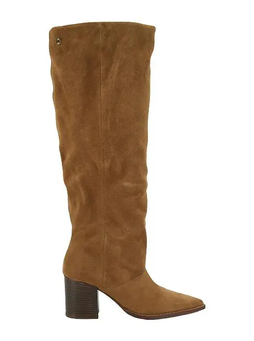 Carvela Reina Heeled Knee-high Boots - Tan