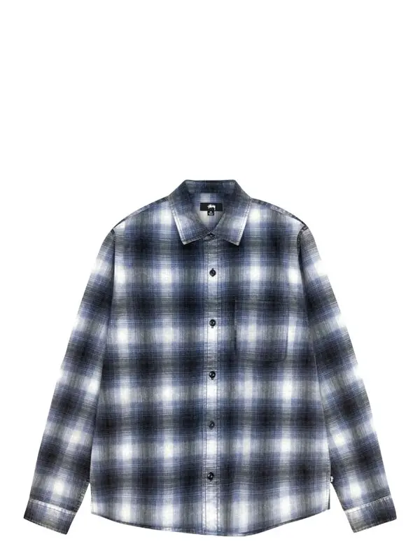 StÜssy Rocco Plaid Shirt - Blue