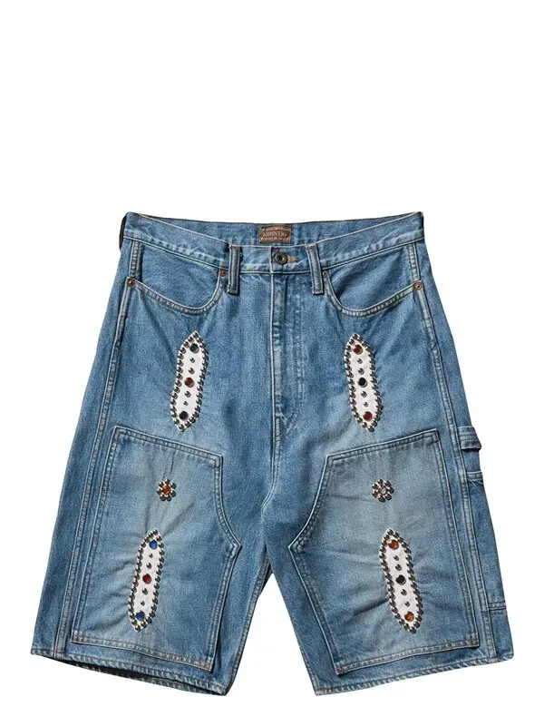 Kapital Denim Shorts - Blue