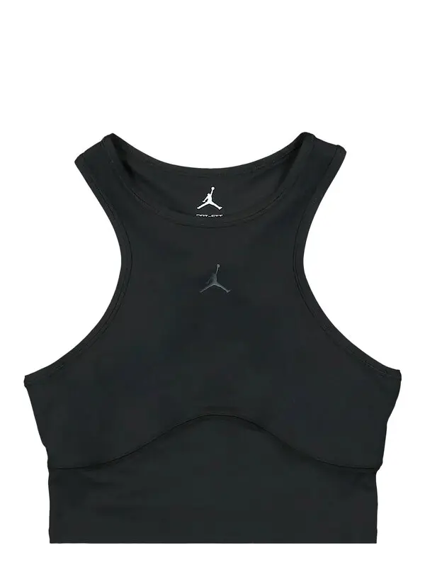 JORDAN Body Con Tank Top - Black
