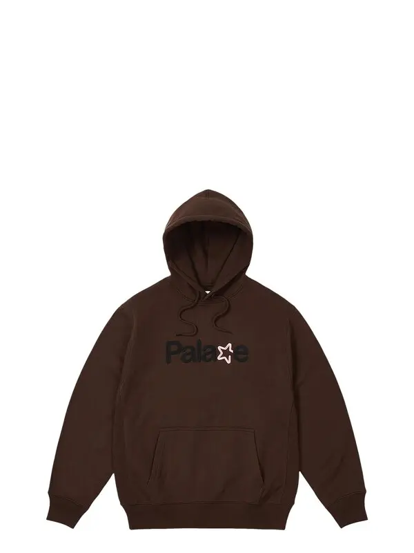 PALACE Signature Hood - Brown
