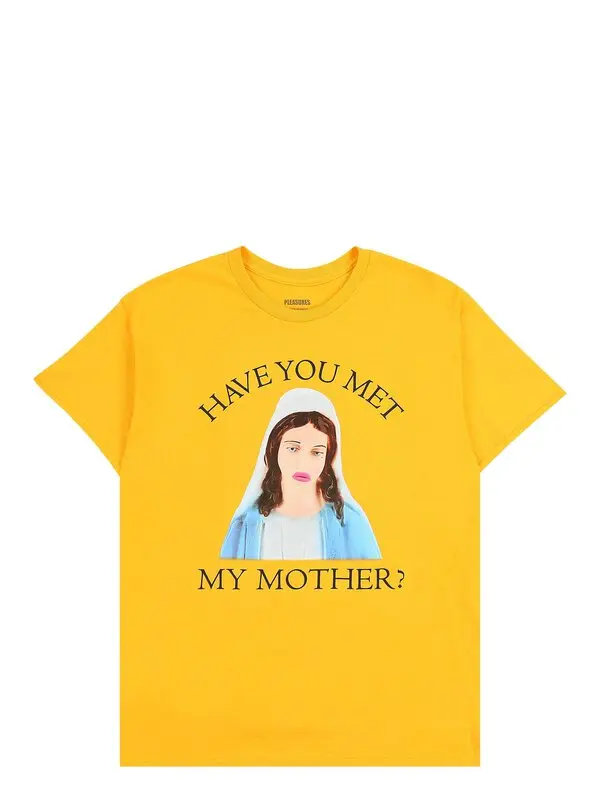 PLEASURES Mother T-shirt - Gold