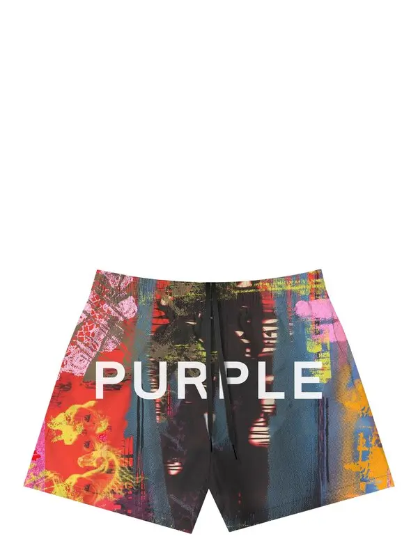 PURPLE BRAND All Round Shorts - Multicolor