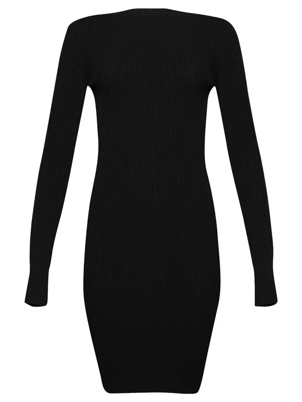 Rick Owens Al Mini Dress - Black