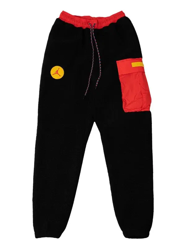 JORDAN Essential Mountainside Fleece Sherpa Pants - Black
