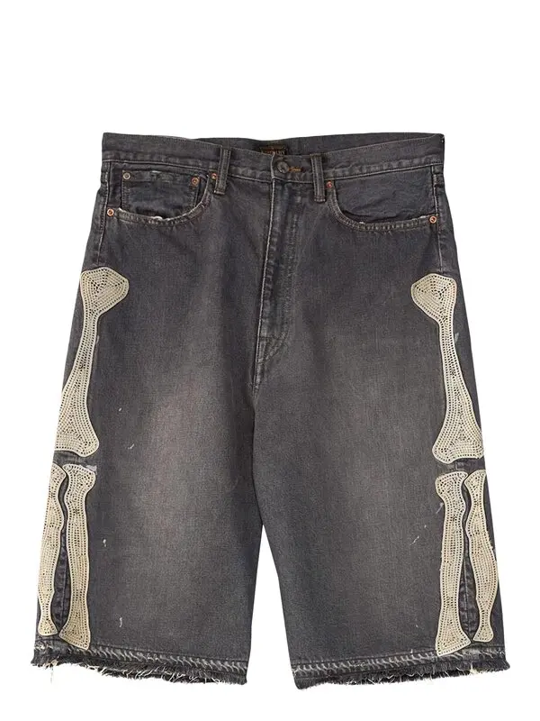 Kapital Five-pocket Denim Shorts - Blue